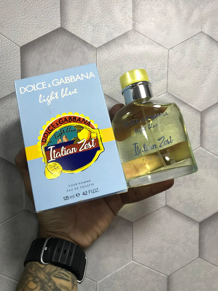 Dolce&Gabbana Light Blue Italian Zest Pour Homme – PERSA PERFUMERIA